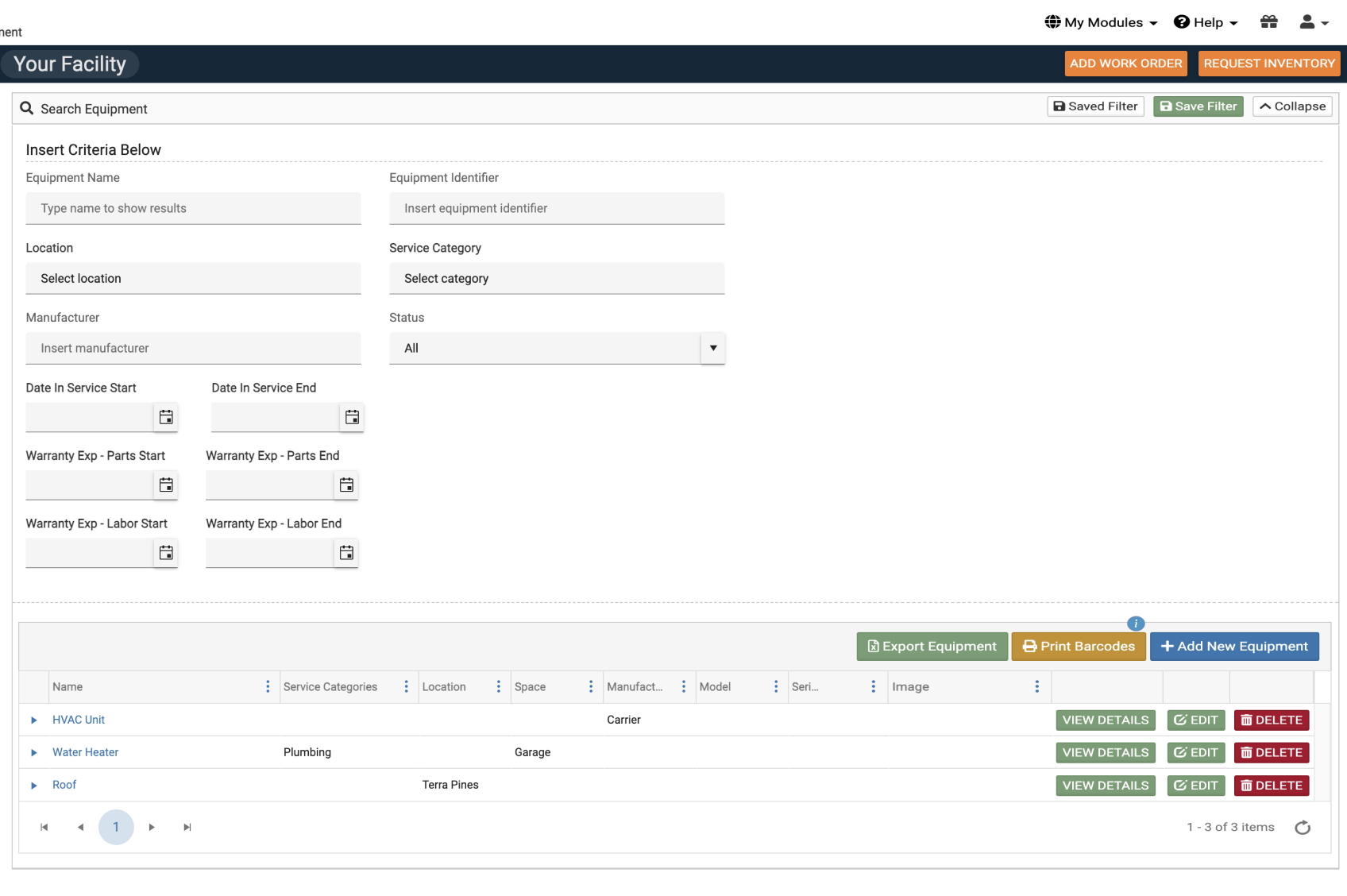 Facility Management Platform for Churches and Schools - eSPACE
